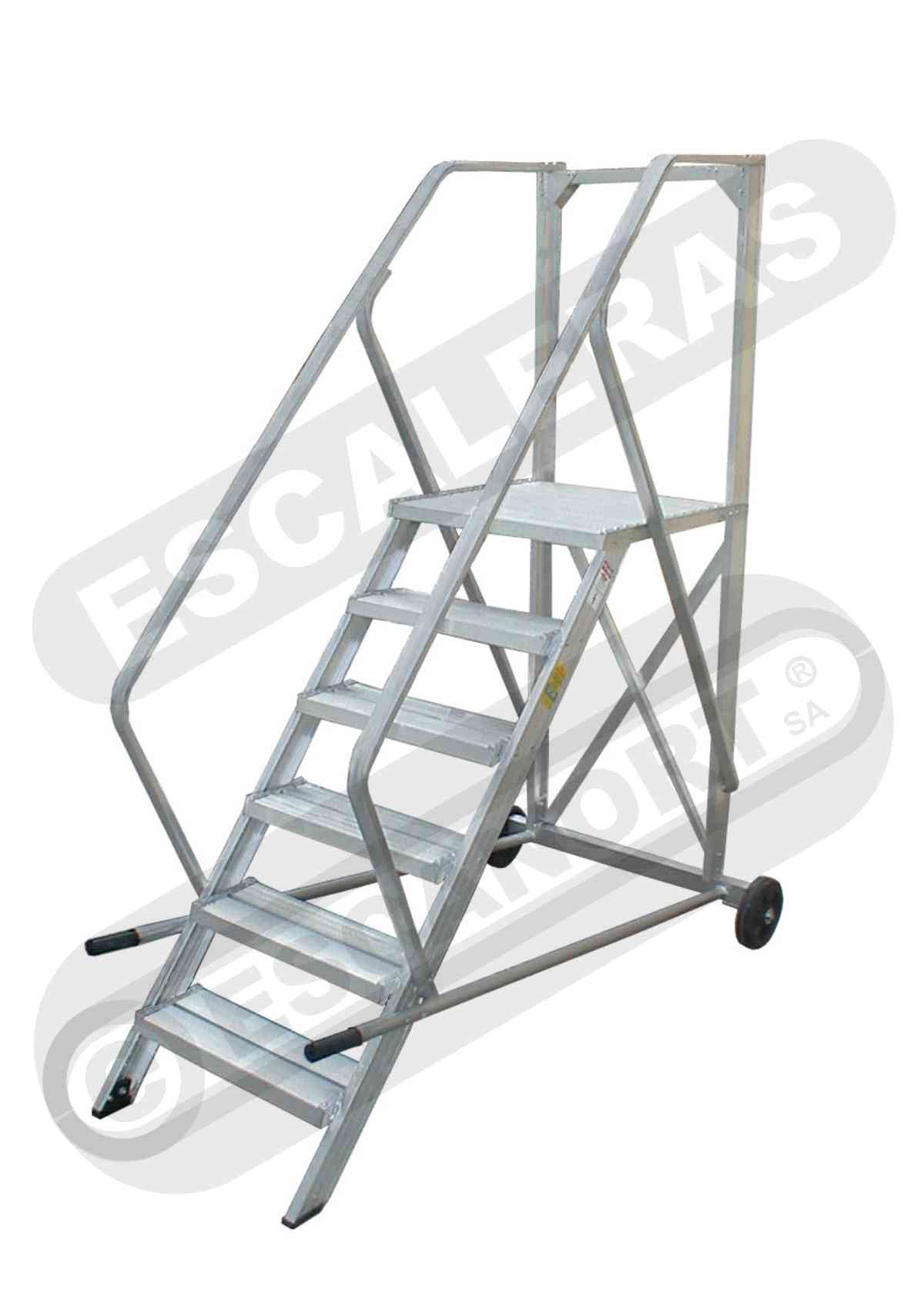 Escalera Rodante Aluminio
